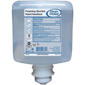 DISCONTINUED - 1L Clean Choice® Foaming Alcohol Hand Sanitizer | Fastenal