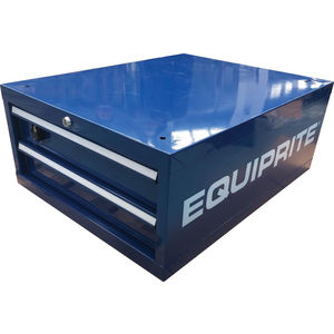 22-3/16"W x 28-9/16"D x 11-3/16"H Blue EquipRite® 3" Double Extension ...