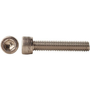 #10-32 x 3/8" ASTM F837 Hex Drive Grade 316 Stainless Steel Socket Cap ...