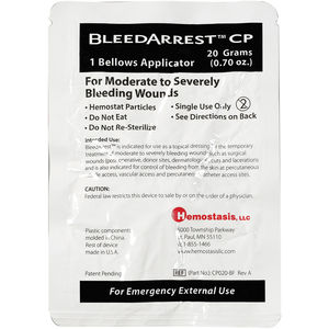 CP0020-BP BleedArrest® 20g Blood Clotting Agent for Major Cuts | Fastenal