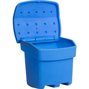 Salt Grit Storage Bins 47l Winter Salt Bin Blue Lid For Storage Made ...