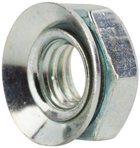 #8-32 Zinc Finish Steel with Conical Washer K-Lock Nut | Fastenal
