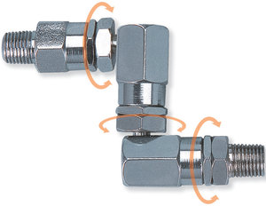 1/4"NPT x 1/8"NPT Z Swivel Threaded Coupler | Fastenal