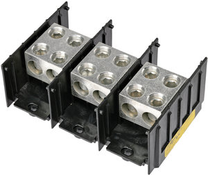 16504-3 760A 600V Plastic 3-Pole Box Lug Splicer Terminal Block | Fastenal