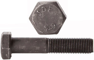 M22-1.5 x 130mm DIN 960 Class 10.9 Plain Finish Hex Cap Screw | Fastenal