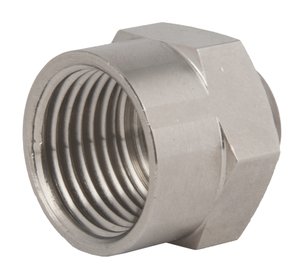 M20 x 1.5 Male to 1/2" NPT Female Nickel Plated Brass Adapter | Fastenal